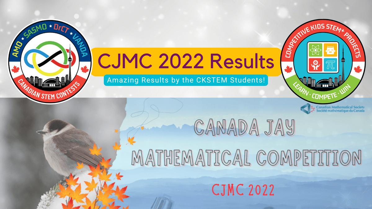 CJMC 2022 Results - Math Winners