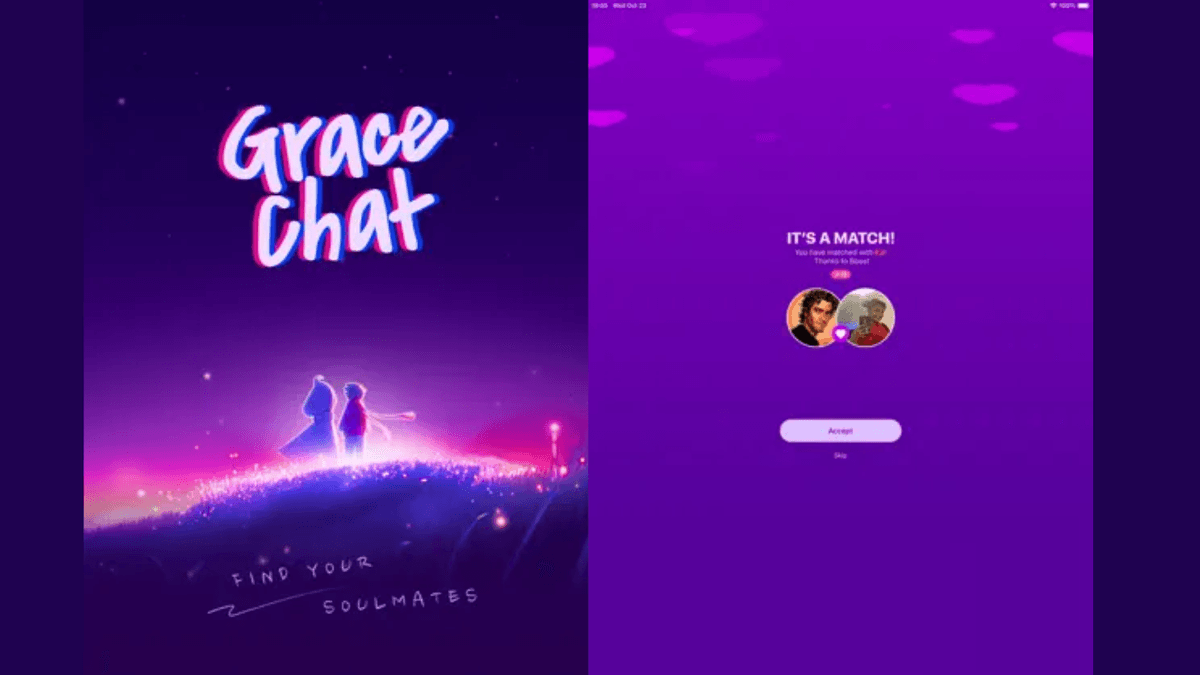 grace chatting