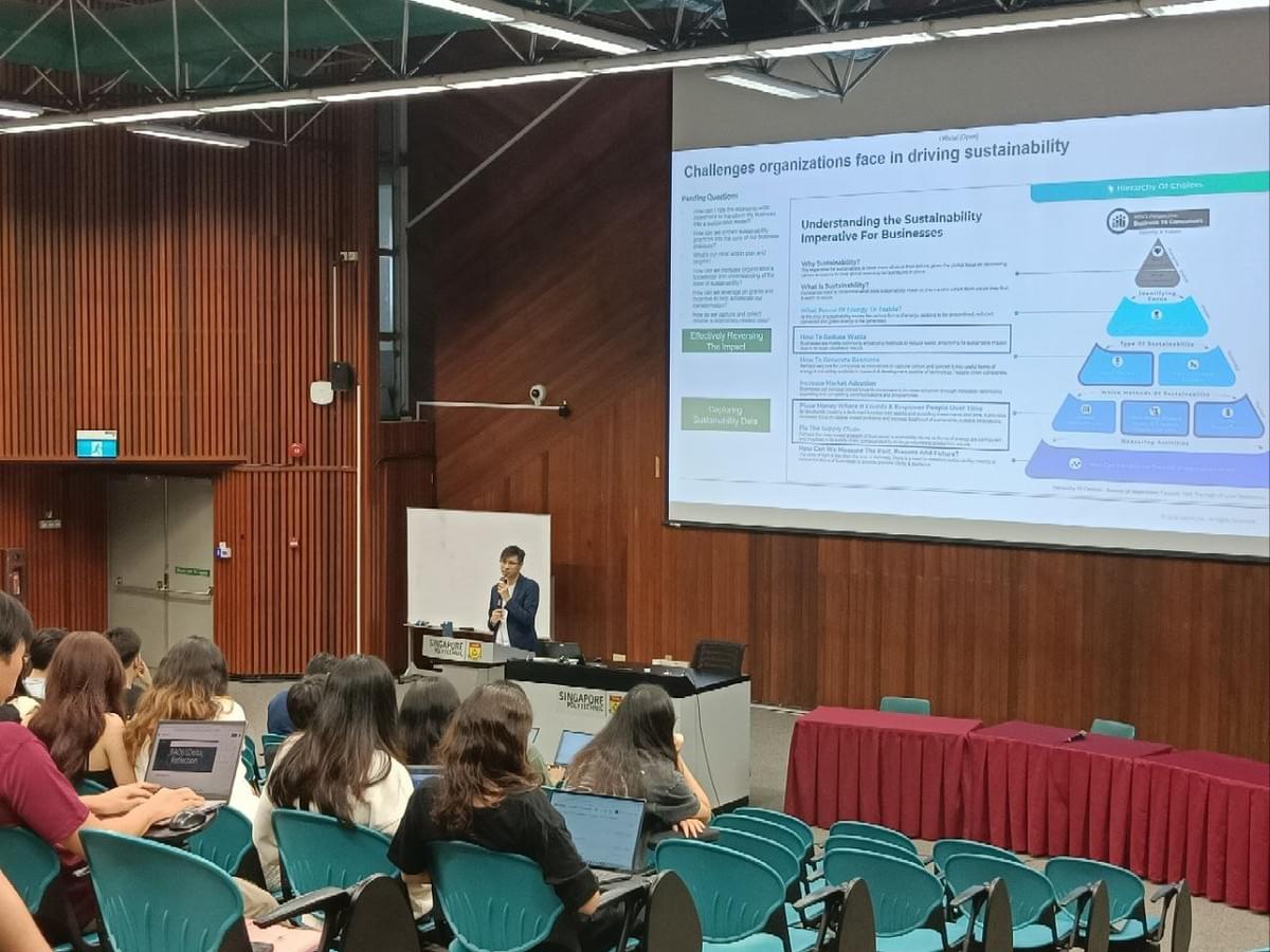 Aeton Lim Inspires Future Leaders at Singapore Polytech...