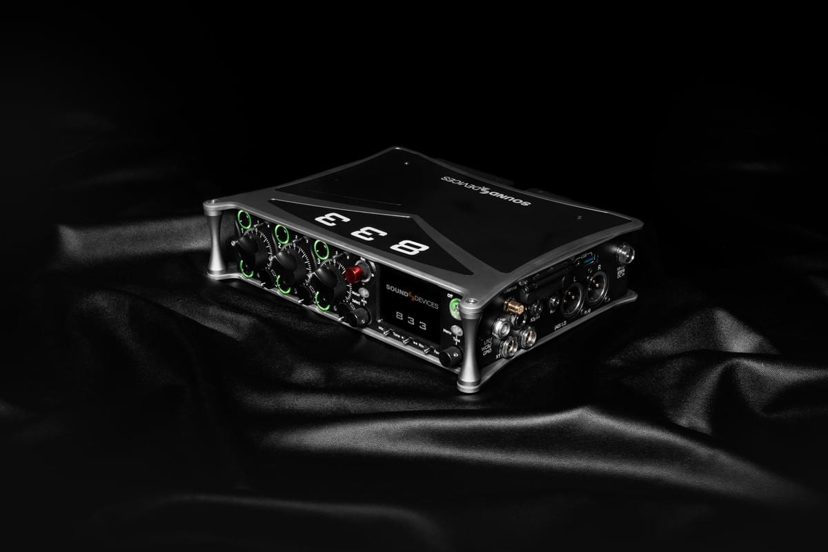 Sound Devices 8系列 推出全新緊湊型低噪音混音器 833！ - 產品快訊 Sound Devic...