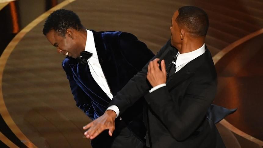 The Slap LITERALLY Heard Around The World - oscars will...