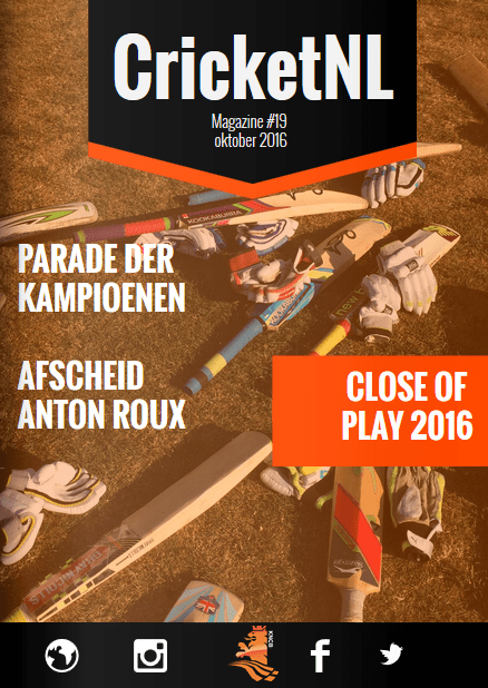 'Onze' Oranjeman Anton Roux uitgezwaaid in digitale KNC...