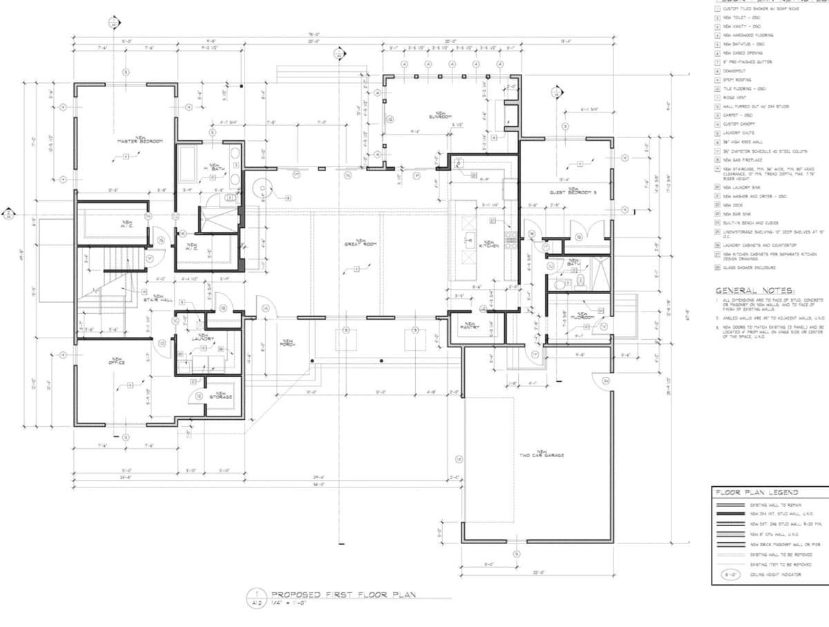 floor plans and sections and elevations oh my