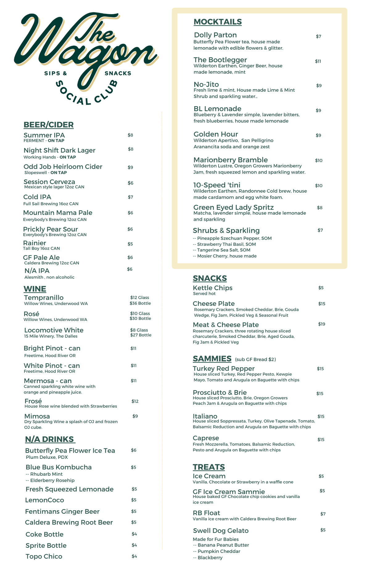 The Wagon Social Club