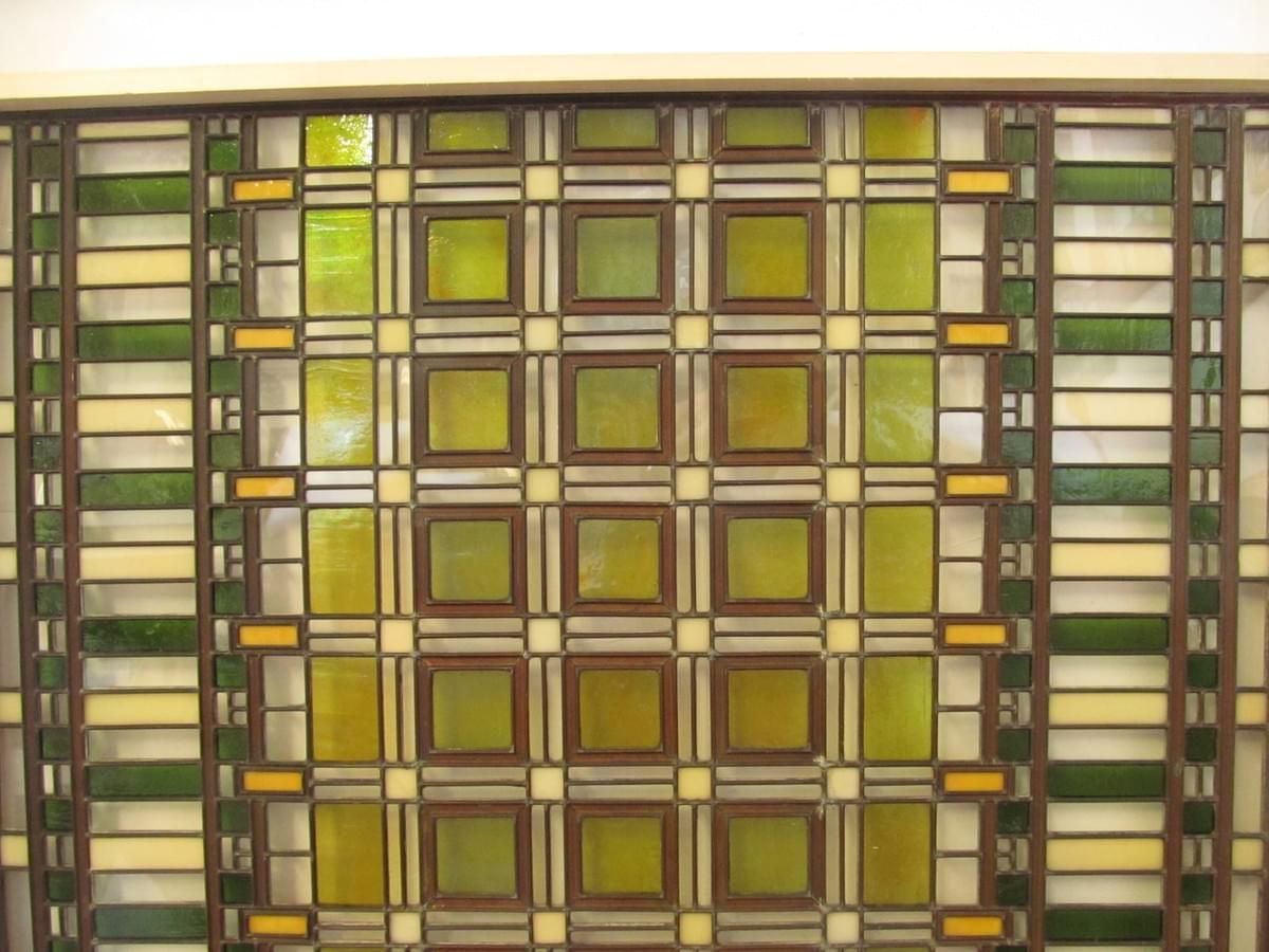 Original Frank Lloyd Wright Window Restoration