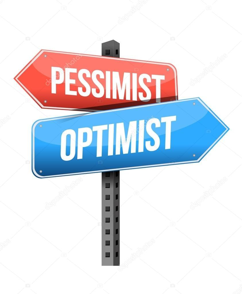 a happy pessimist ... or a boring optimist