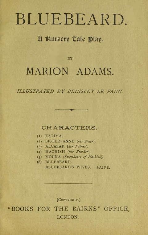 Bluebeard - fairy tales charles perrault