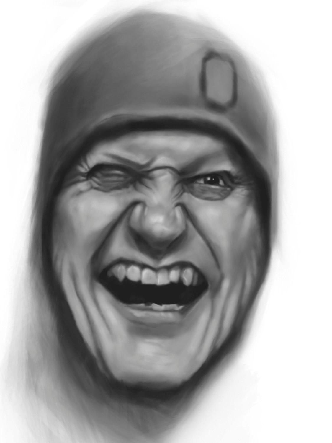 How To Paint A Self Portrait Illustration Tutorial In 
