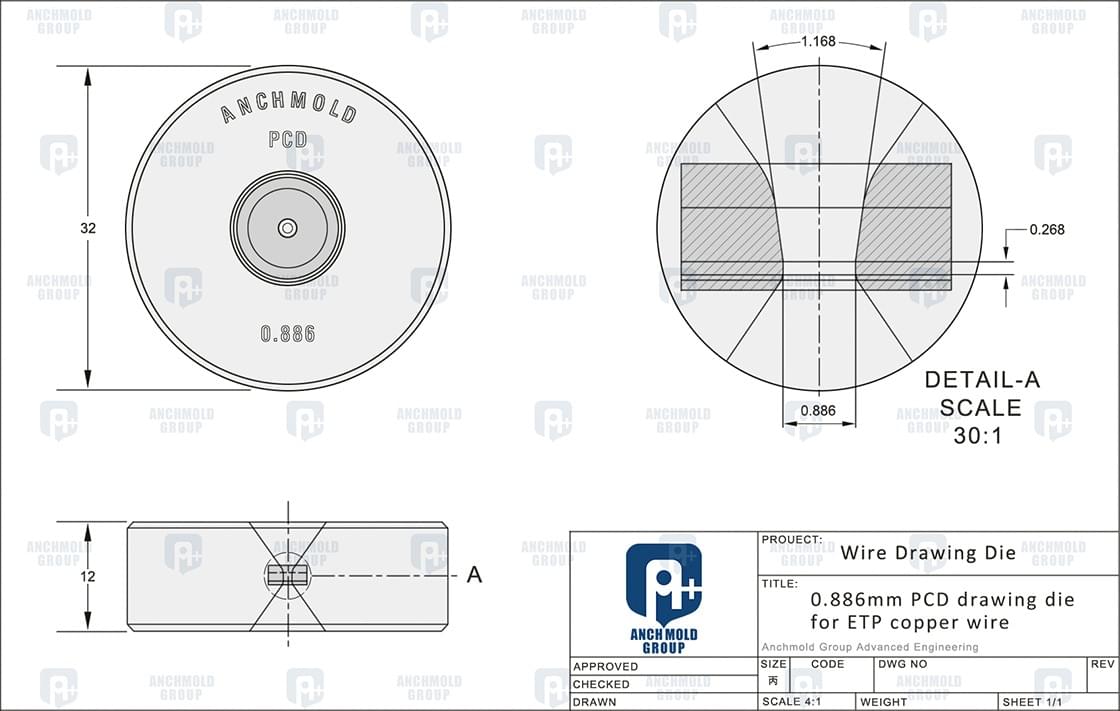 Wire Drawing Dies - Anchmoldgroup