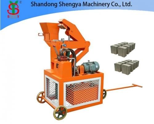 The manufacturing process of concrete blocks