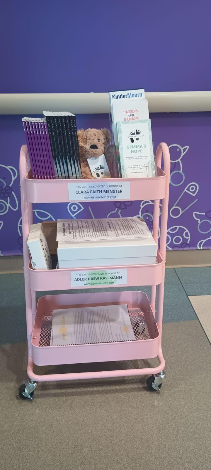 Bereavement Book Carts