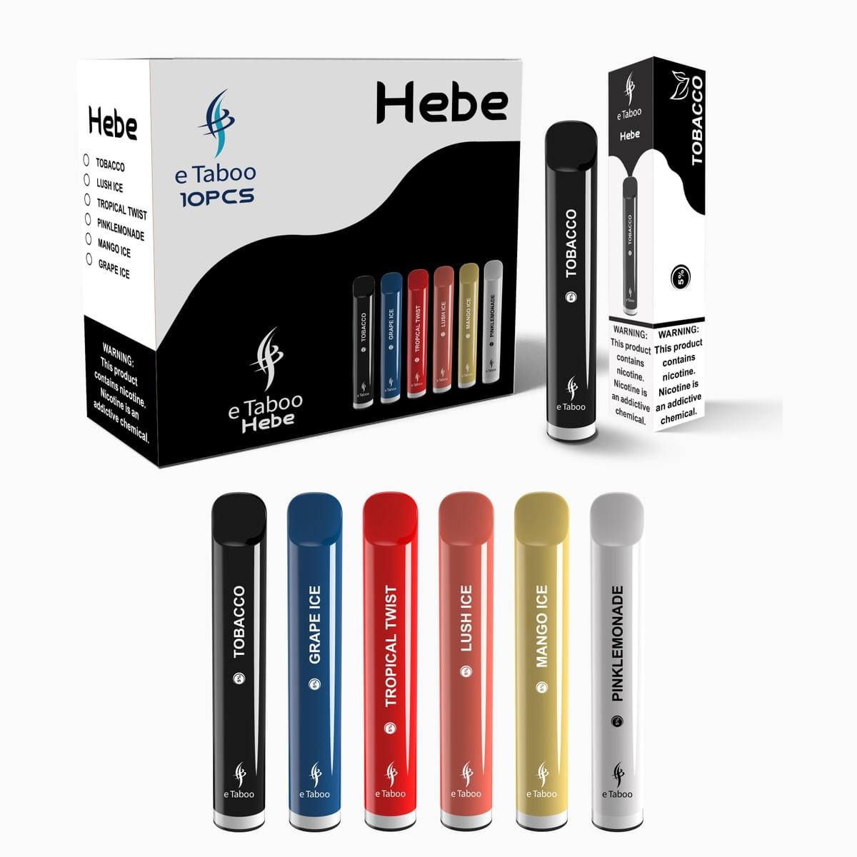 e Taboo--The Best Full Body Glow Disposable Vape Manufacturer