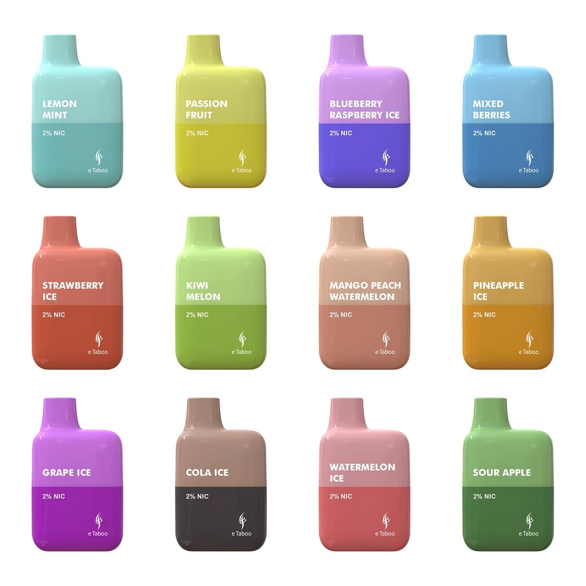 e Taboo--The Best Full Body Glow Disposable Vape Manufacturer