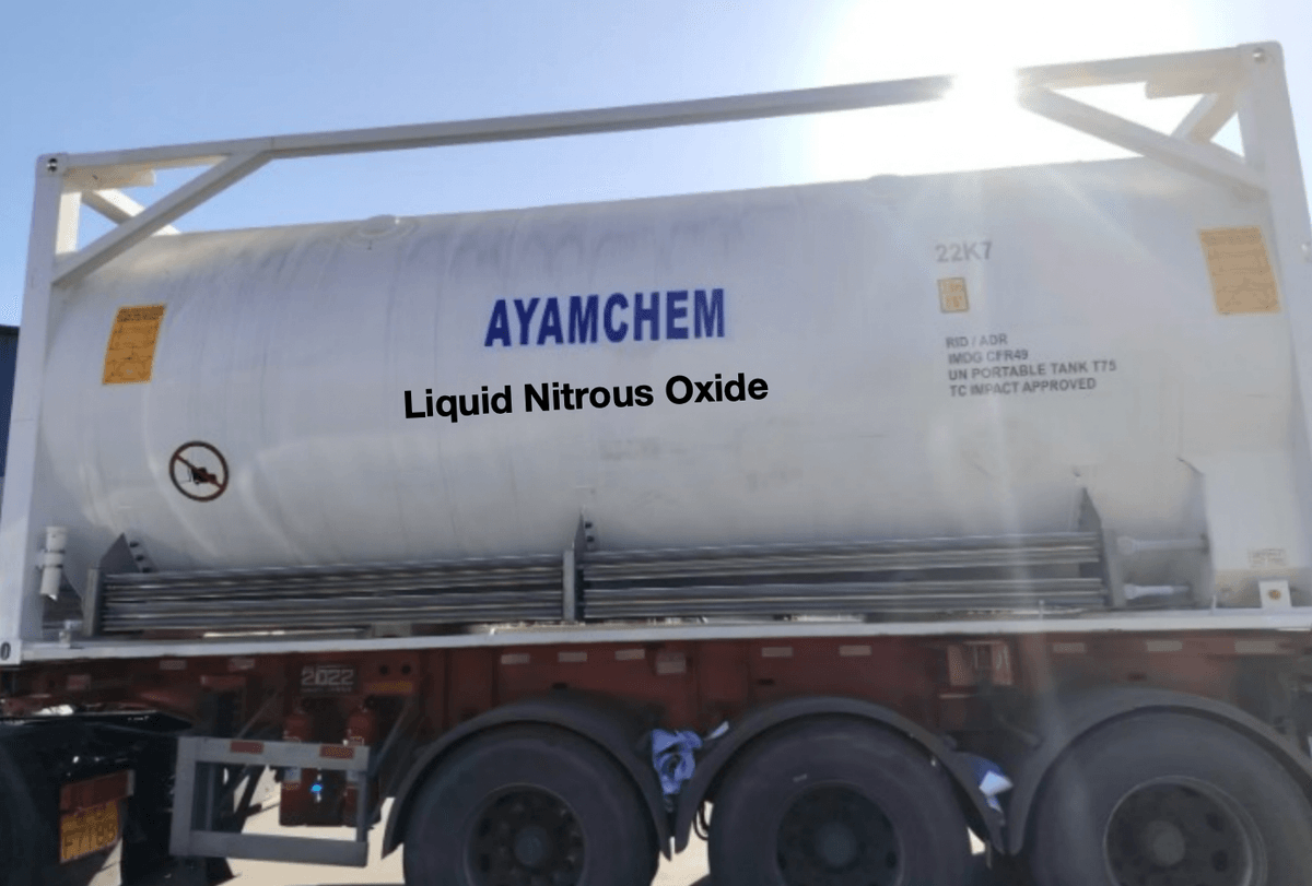 China Best Liquid Nitrous Oxide Supplier in ISO Tank