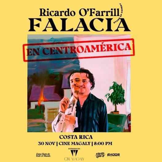 Ricardo O’Farril en Costa Rica: un show de stand-up que...
