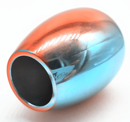 Titanium alloy Shift Knob(Racing 46mm Brushed Round), R...