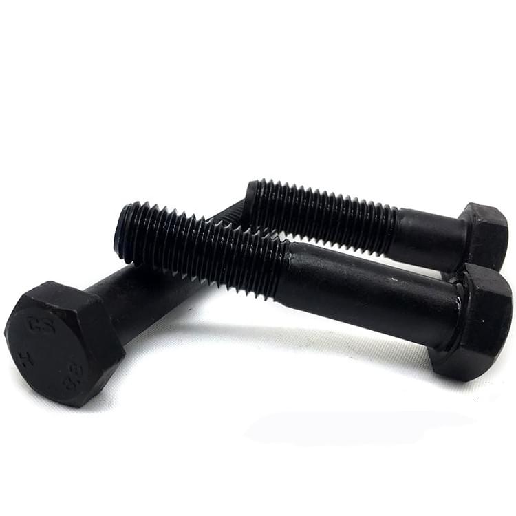 Black Hexagon Head Bolt scm435 M36 M42 M45 grade 8.8 10...