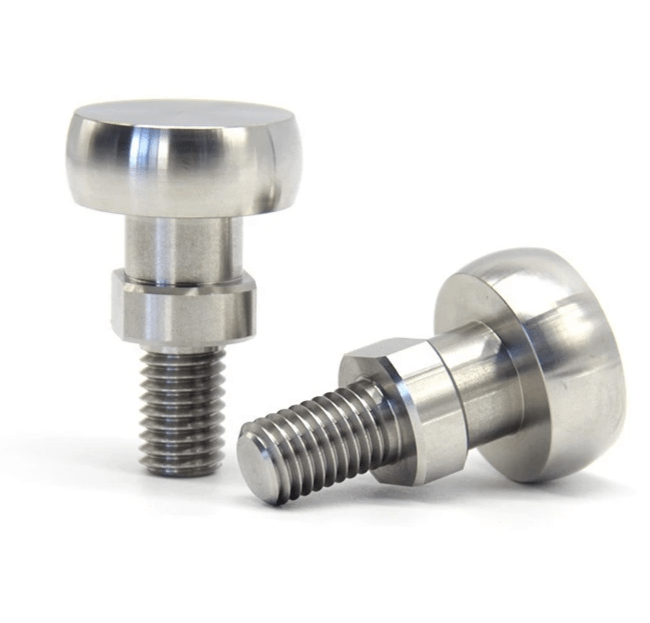 Custom SS304/316L stainless shoulder screws/stepped Scr...