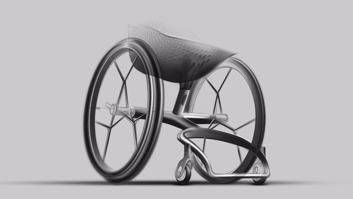 UNIQUE ABILITY: World's first consumer 3D-printed wheel...
