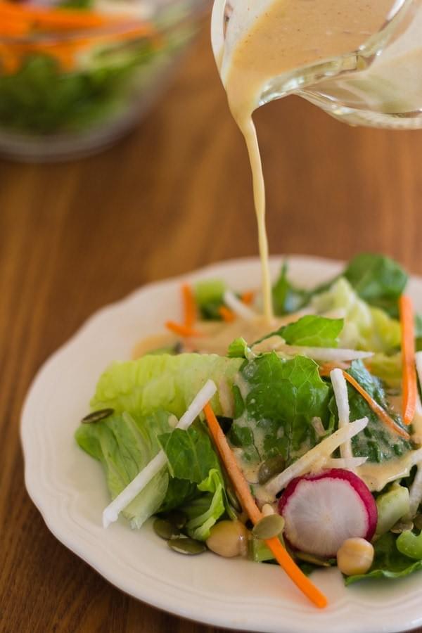 Quick, Quick Hummus Dressing - Quick - Easy Dressings