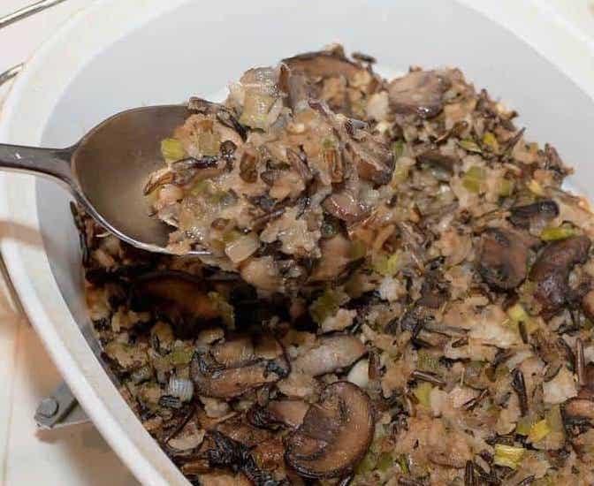 Wild Rice Sage Dressing - Grain - Starchy Veggies