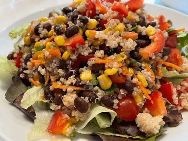 Millet Black Bean Mexican Salad - Salads - Greens