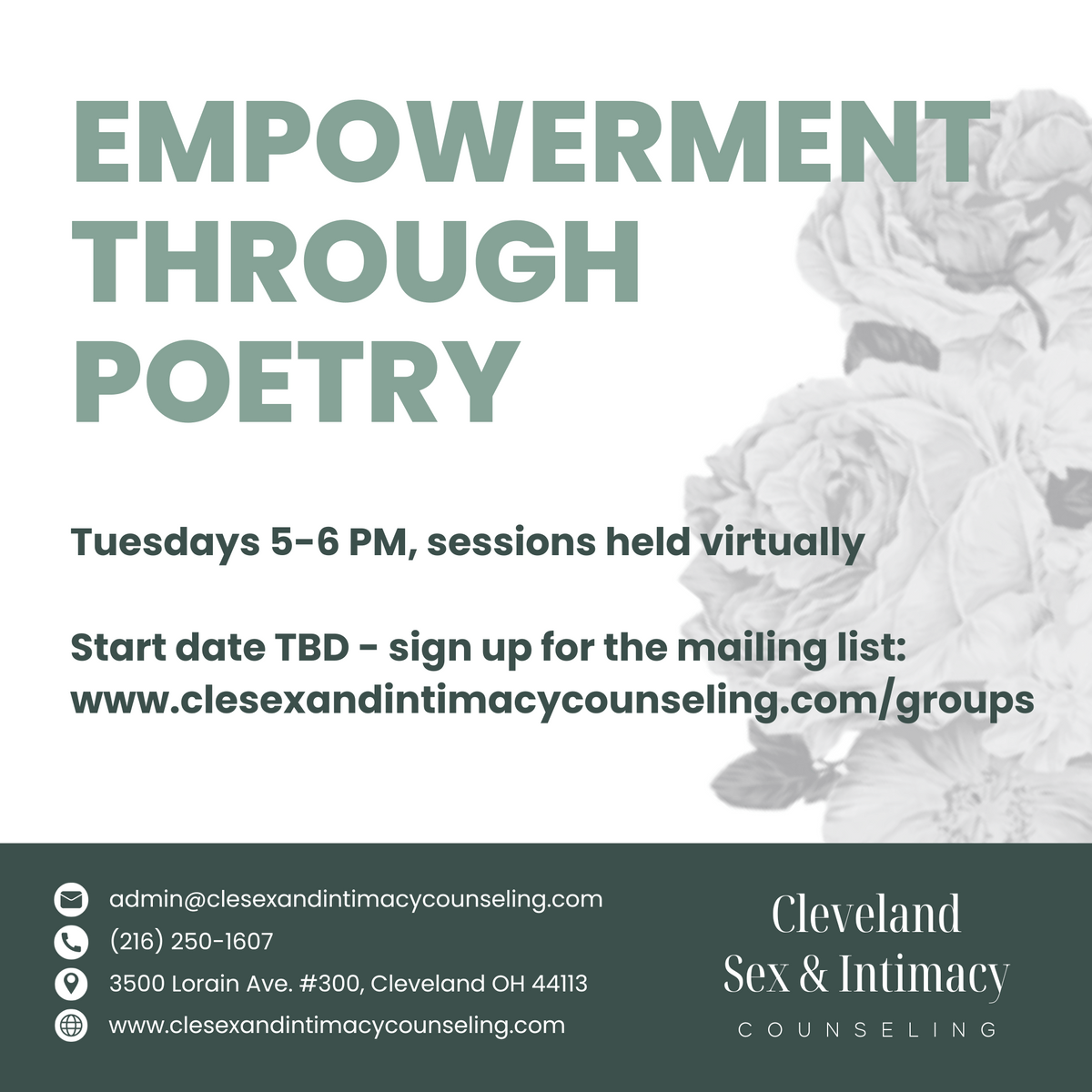Groups - Cleveland Sex & Intimacy Counseling