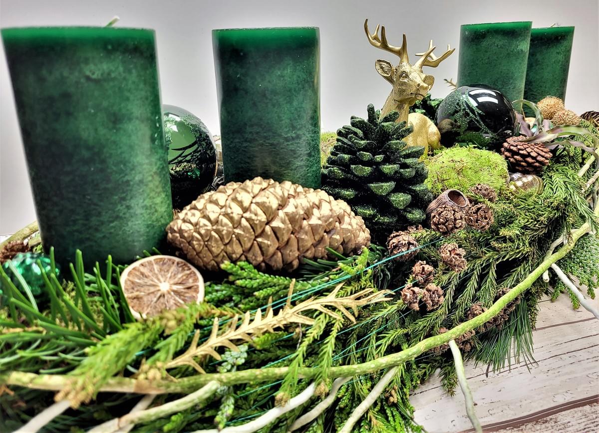 Adventsgestecke Trend 2022