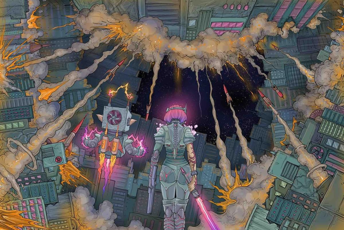 The First Metaverse Sci-Fi Trilogy - DragonCapsule 2023...