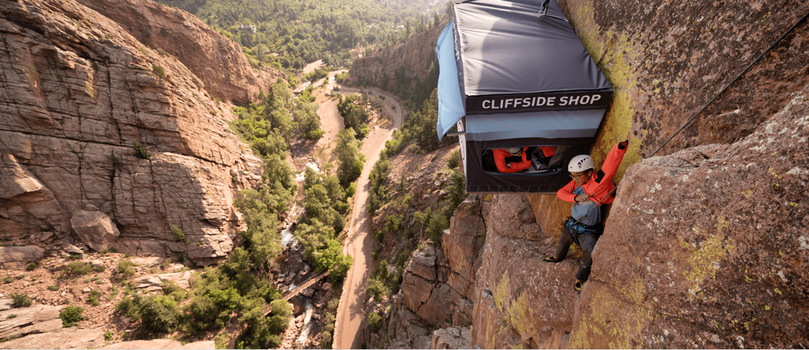 World’s Most Remote Pop-Up Shop - Outdoor Advertising O...