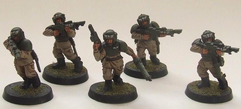 Warhammer 40k Imperial Guard Models