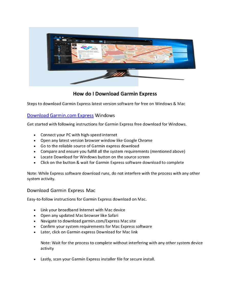 Garmin Connect Download For Mac
