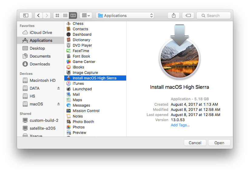 Mac Os High Sierra Upgrade Download