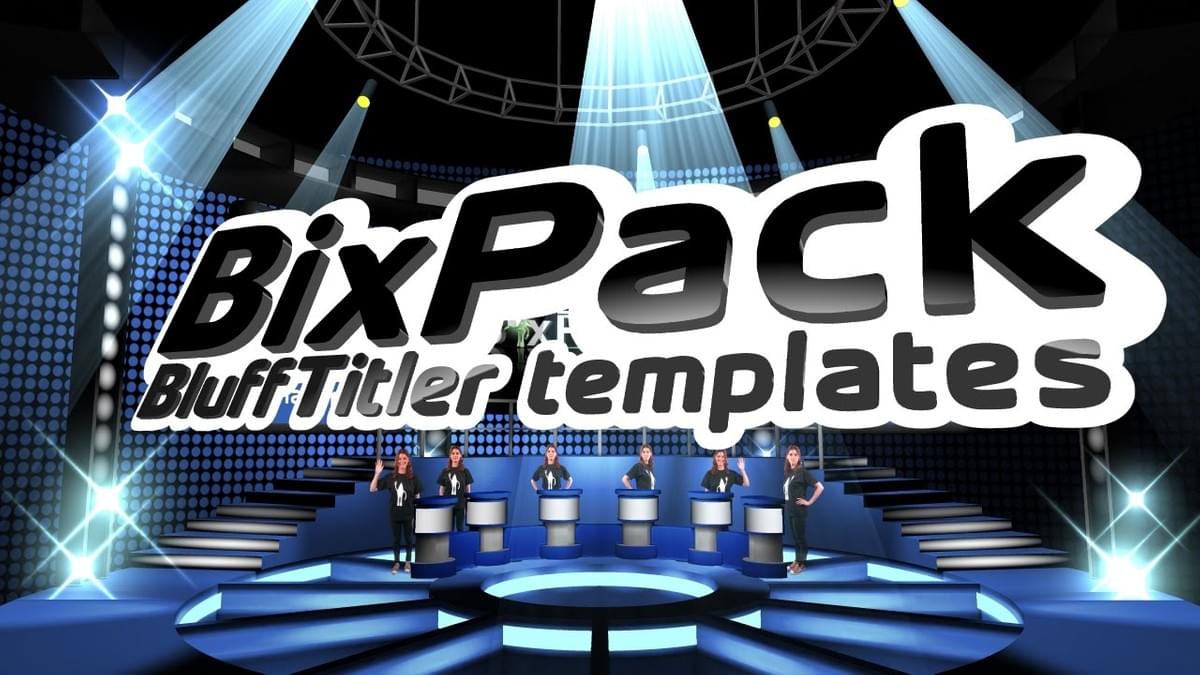 BLUFFTITLER TEMPLATES