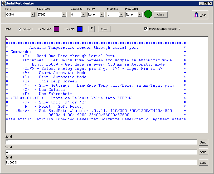 Arduino Delphi Serial Communication