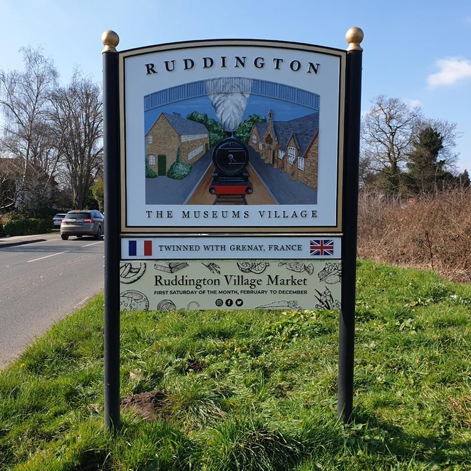 Village Market Gateway Signs