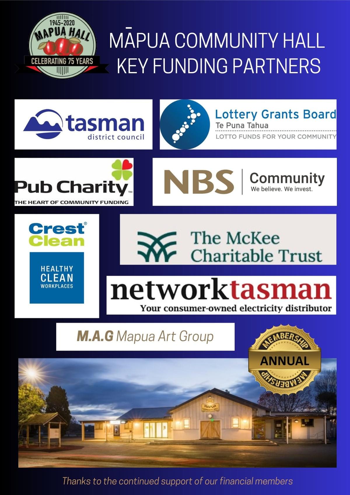 Mapua Community Hall on Strikingly