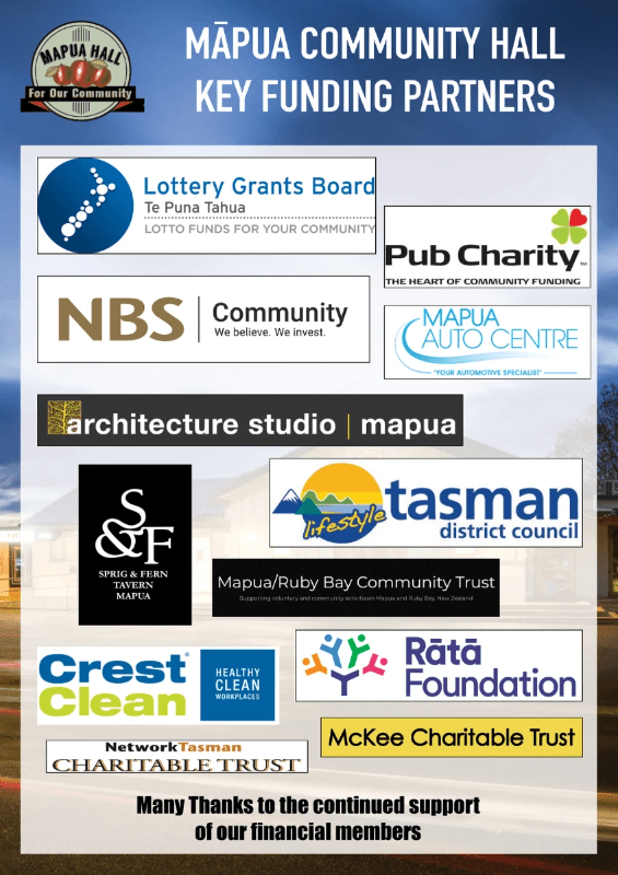 Mapua Community Hall on Strikingly