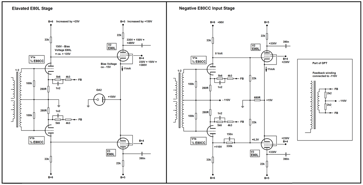 807 Tube Audio Amplifier Schematic
