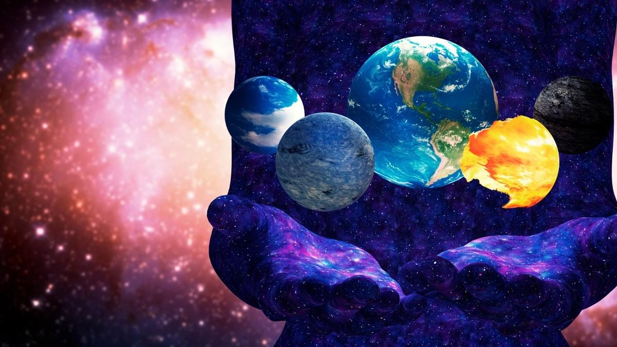 Cosmic Mother and the Blue Ray That’s Working Through B...