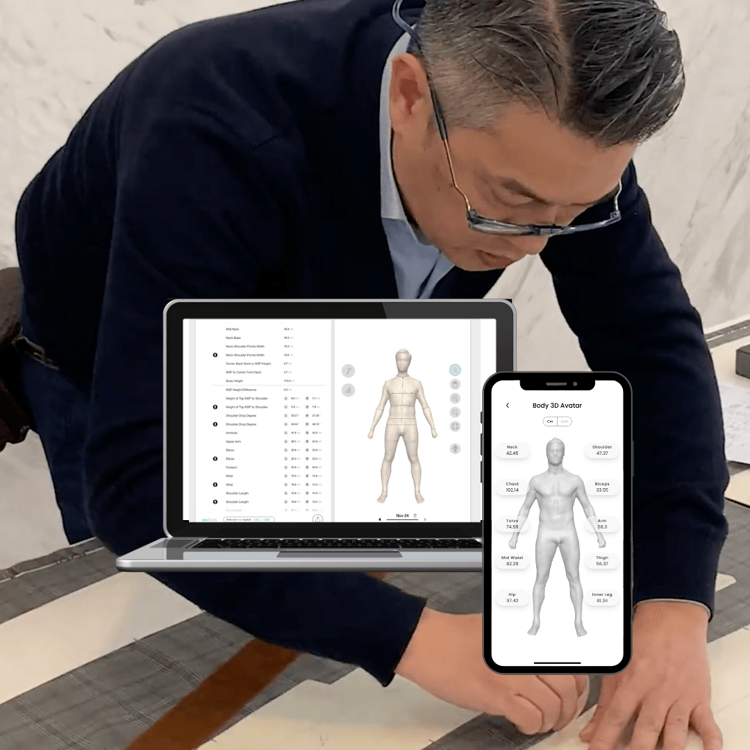 3D Body Visualizer for Body Measurements