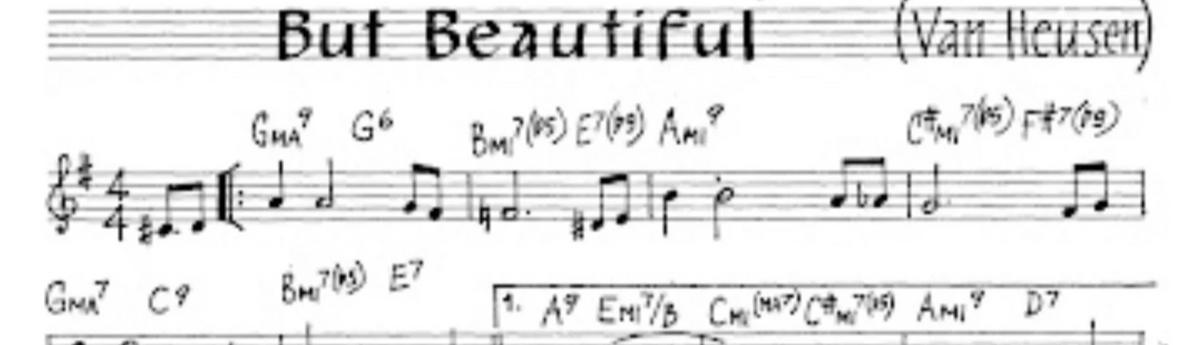 But beautiful - jazz music 好きなもの 心地よいもの 聴く薬