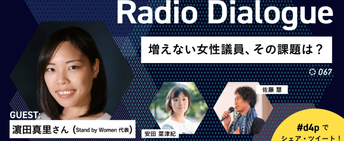 Radio Dialogueに代表濵田が出演しました - ラジオ・テレビ出演