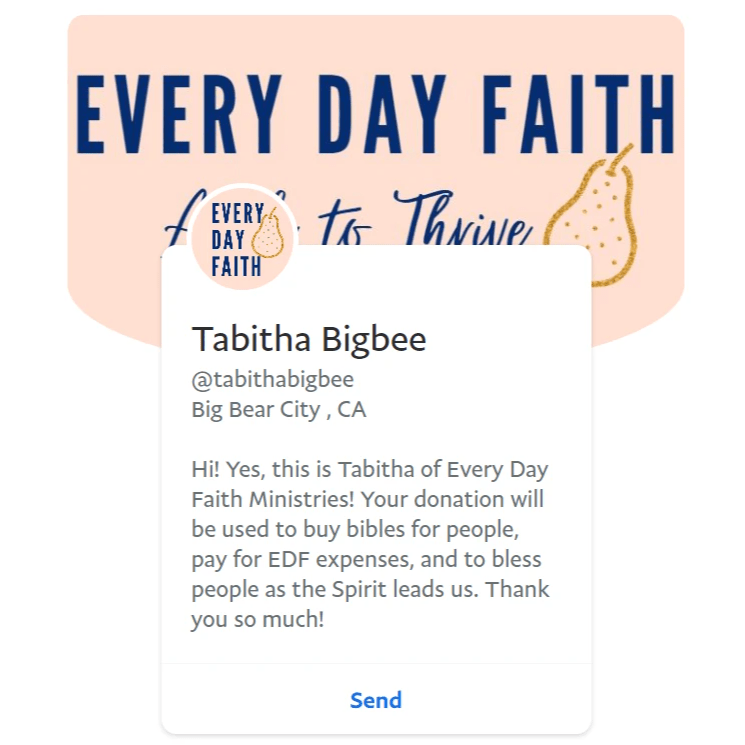 Every Day Faith Ministries | Tabitha Bigbee & Becoming Believers