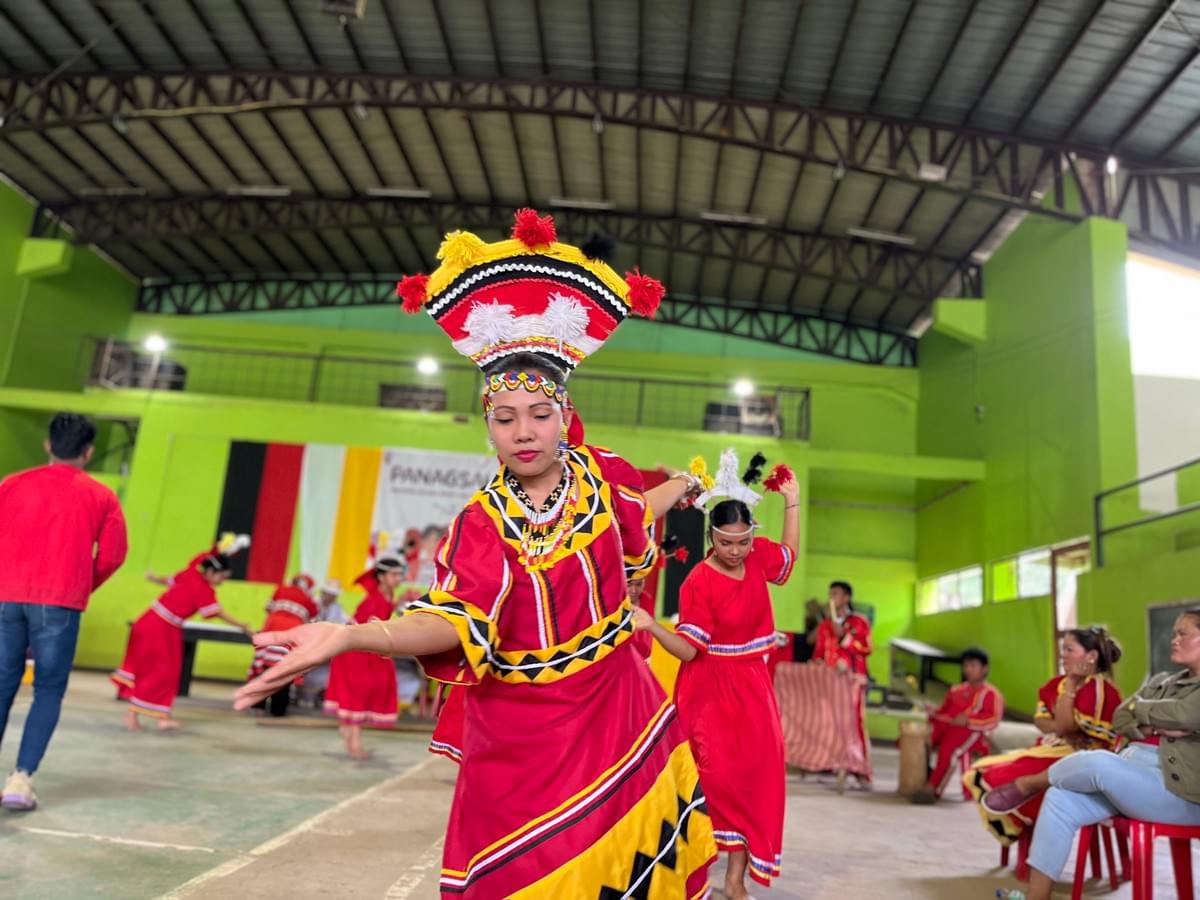 Indigenous Women from Luzon, Visayas, and Mindanao stag...