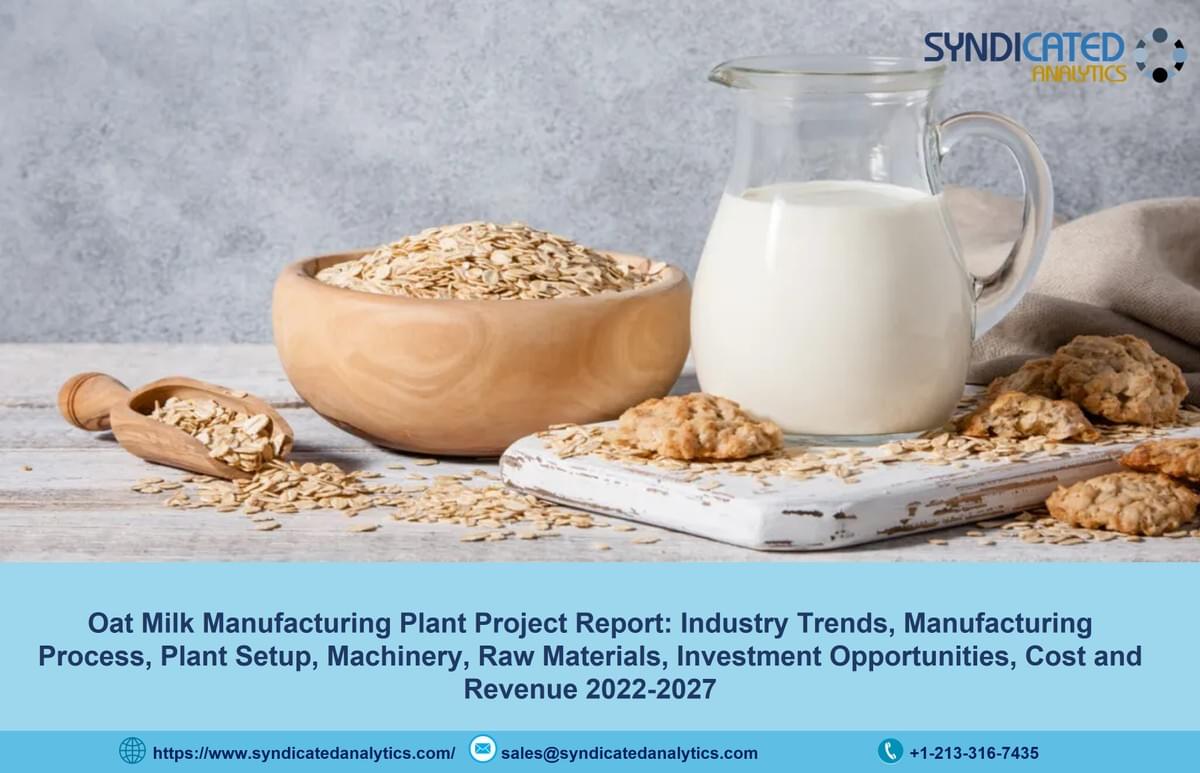 Oat Milk - Production Process, Manufacturing Plant, Det...