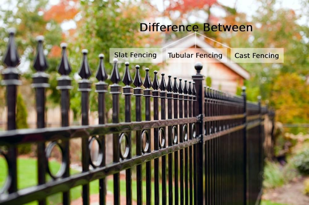 The Difference between Cast, Tubular, and Slat Fencing ...