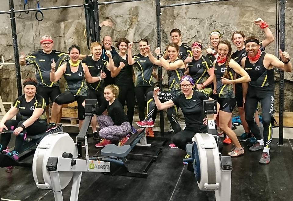 Team Spirit - indoor rowing rowing performance race