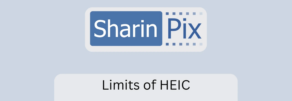What is the HEIC format and what are its limits?
