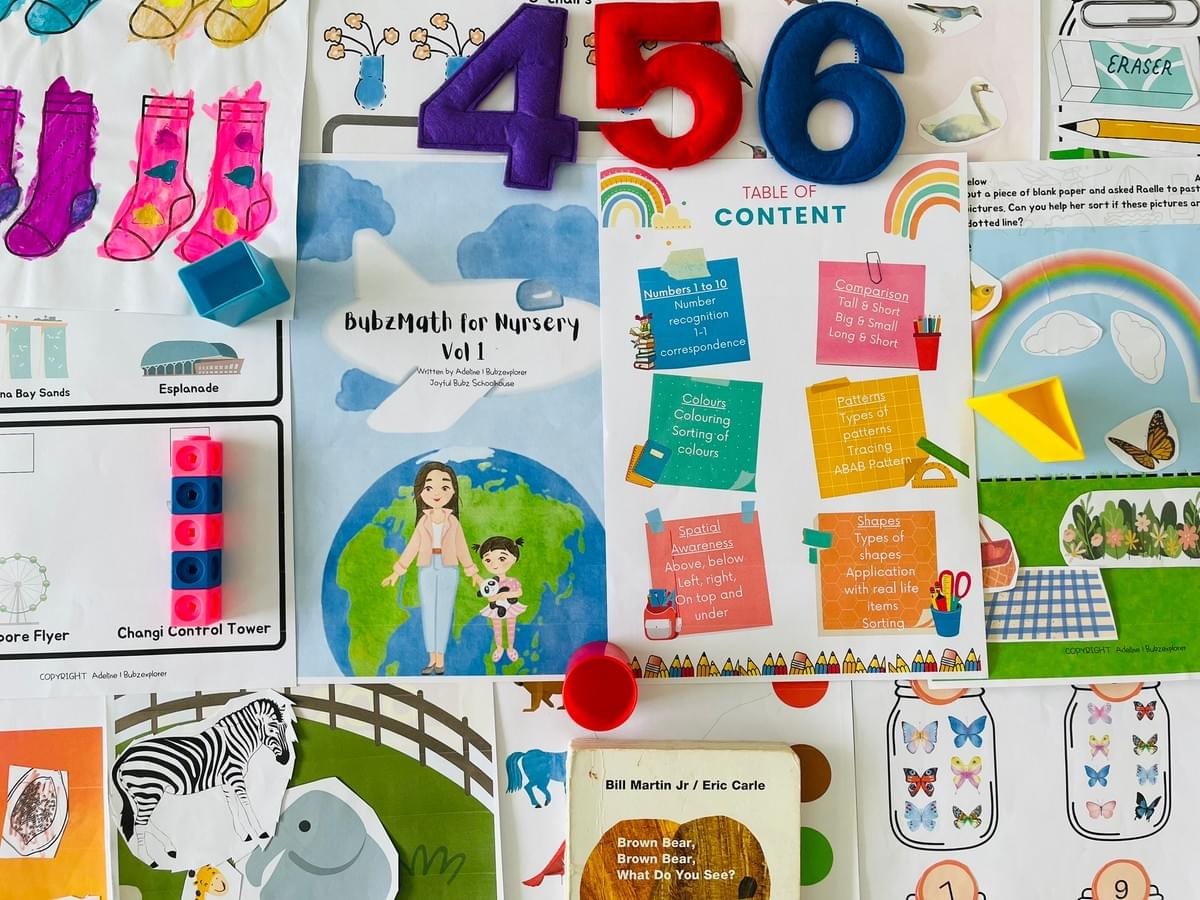 Nursery Math - Math Learning Activities